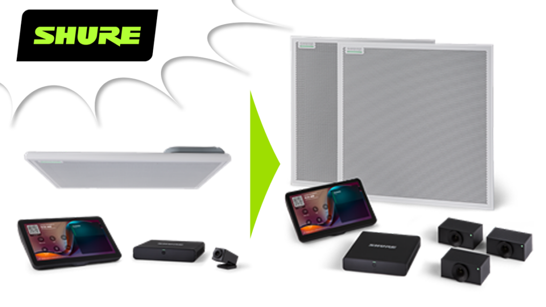 New Shure IntelliMix™ Room Kits for MS Teams Meetings